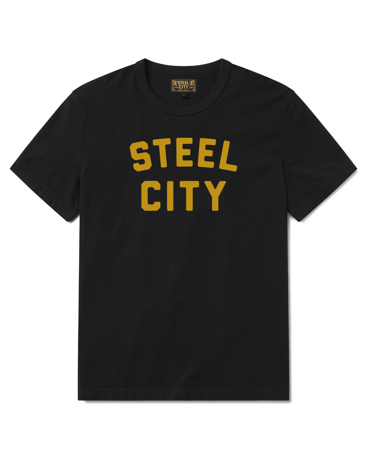 Steel City Logo Tee | Steel City Brand | Vintage Graphic Shirt